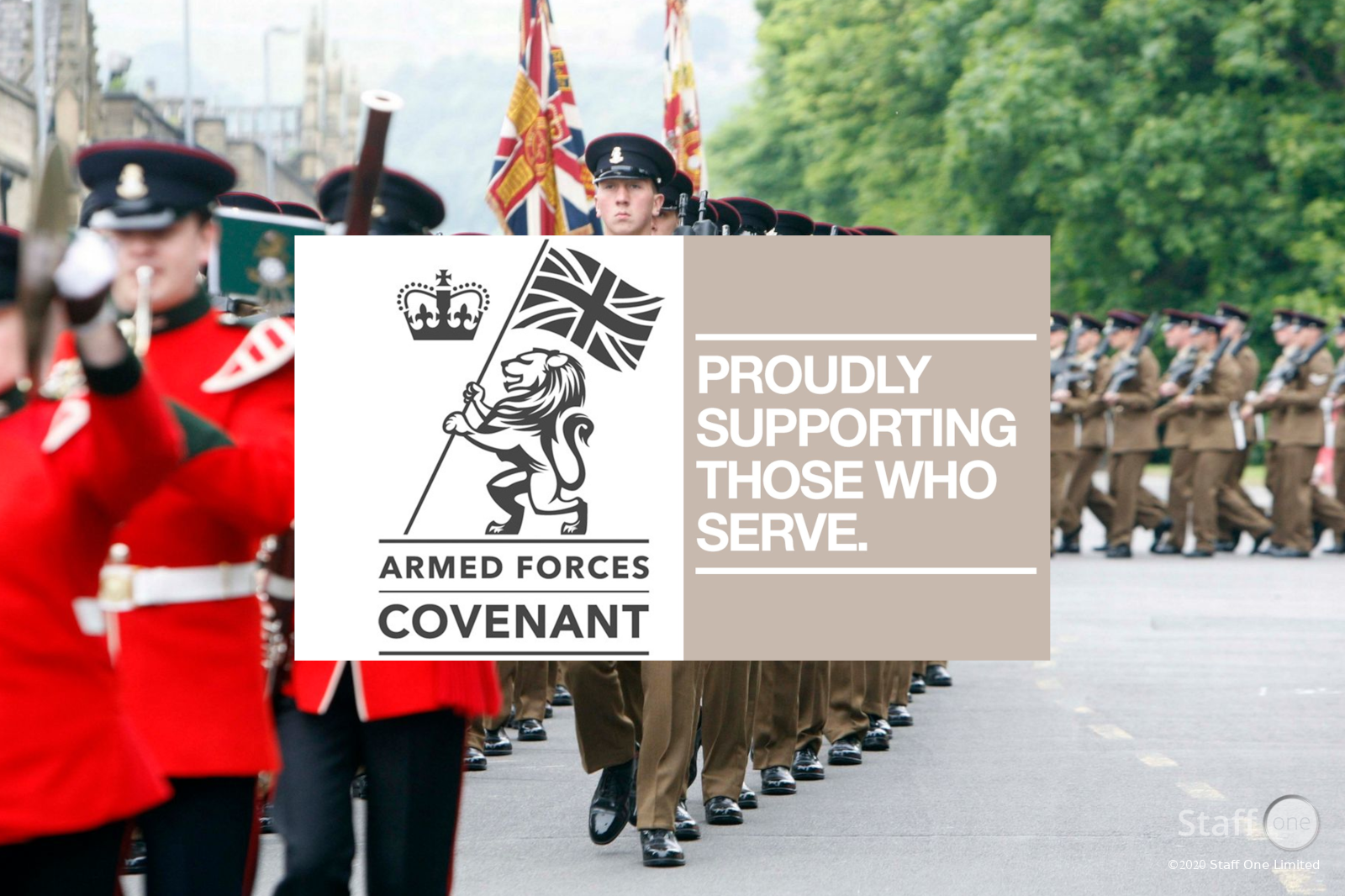 Supporting those who serve • Staff One