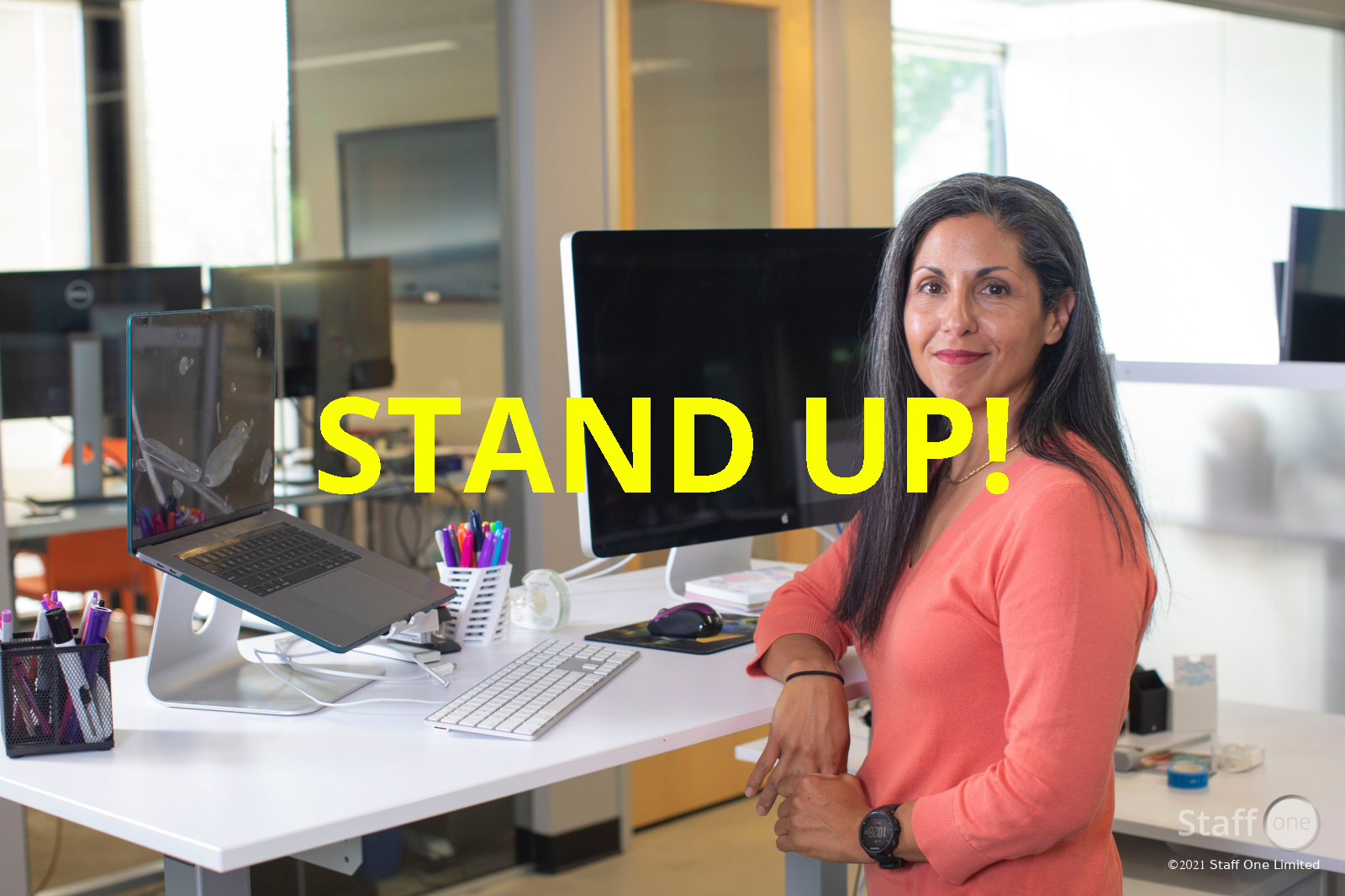 Benefits of working stood up • Staff One